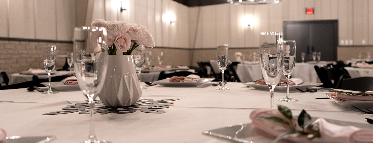 Event Layouts & Room Capacities at Quimby Hall